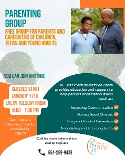 Child and Family Center Presents "Parent Group" Workshop | Golden ...